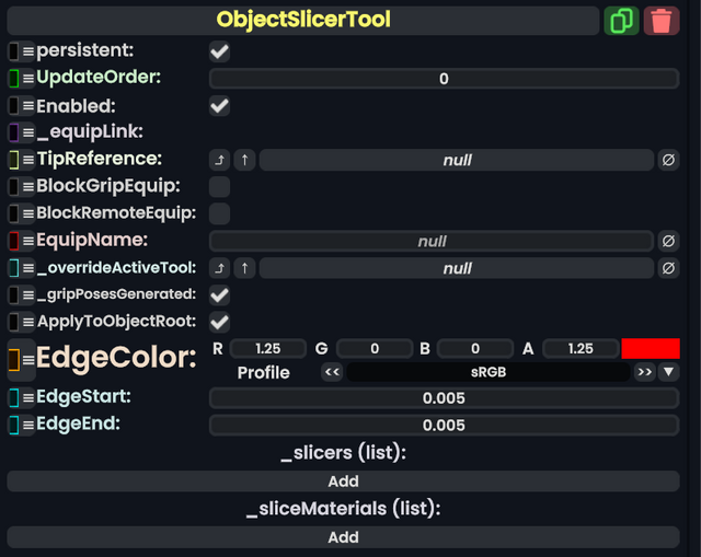 Component:ObjectSlicerTool - Resonite Wiki