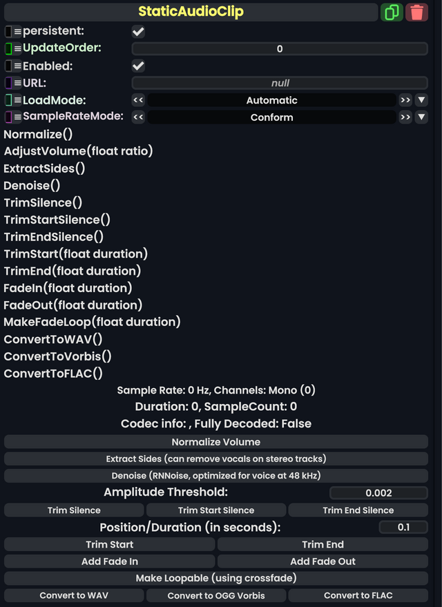 Component:StaticAudioClip - Resonite Wiki