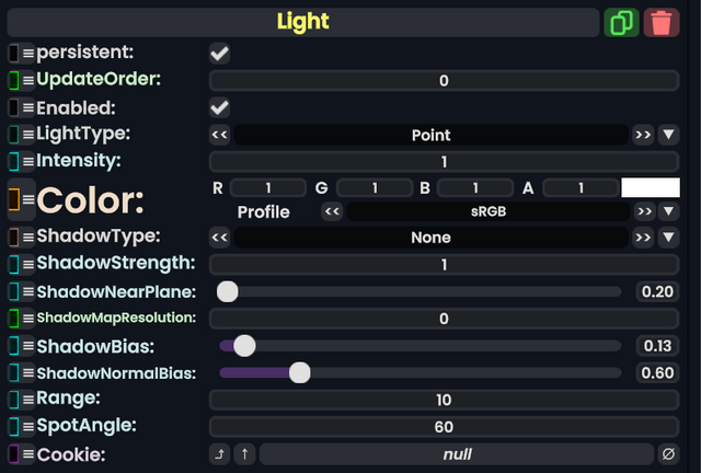 Component:Light - Resonite Wiki
