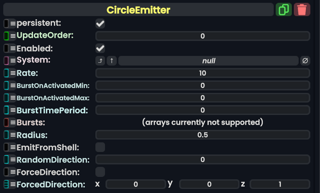Component:CircleEmitter - Resonite Wiki