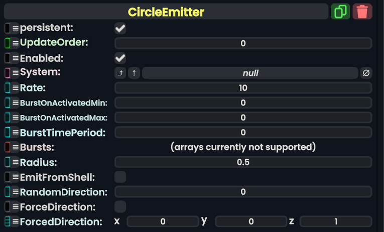 Component:CircleEmitter - Resonite Wiki