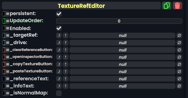 Component:TextureRefEditor - Resonite Wiki