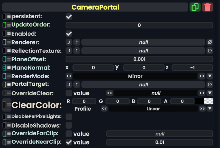 Component:CameraPortal - Resonite Wiki