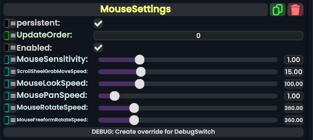 Component:MouseSettings - Resonite Wiki