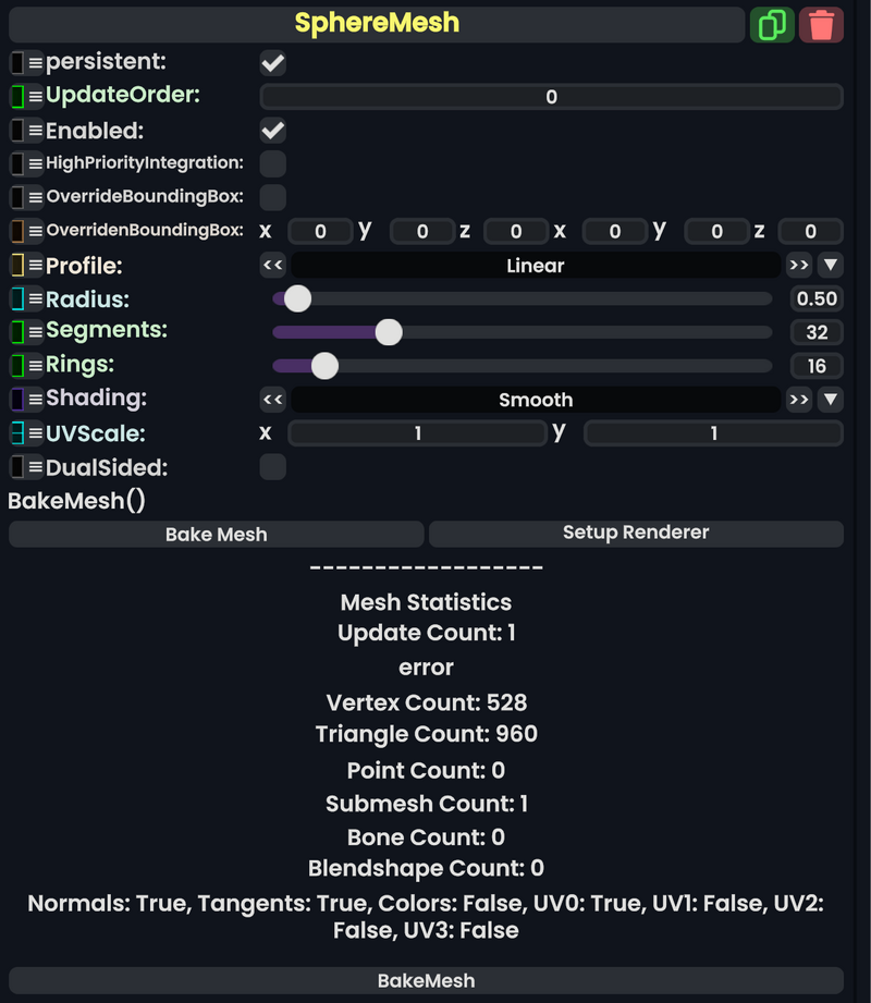 Component:SphereMesh - Resonite Wiki