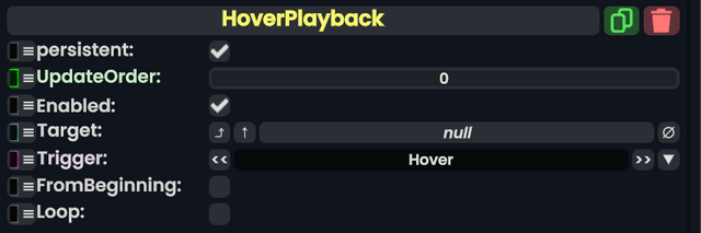 Component:HoverPlayback - Resonite Wiki