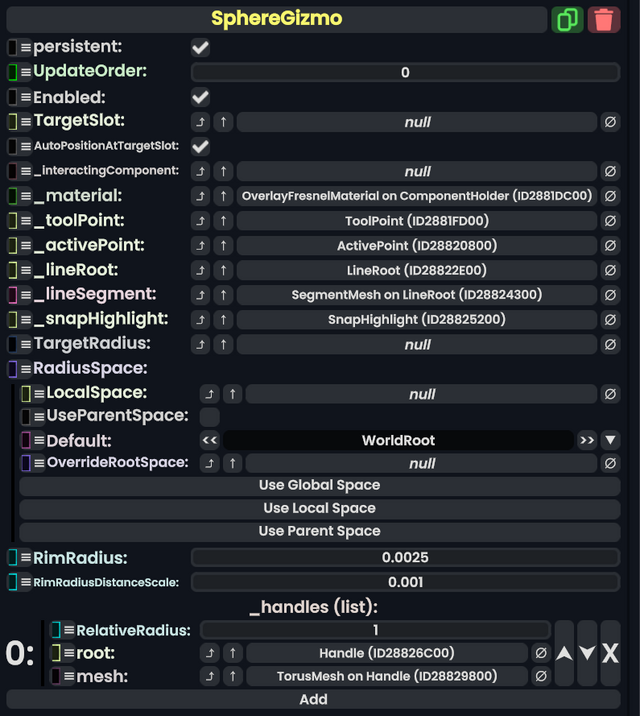 Component:SphereGizmo - Resonite Wiki