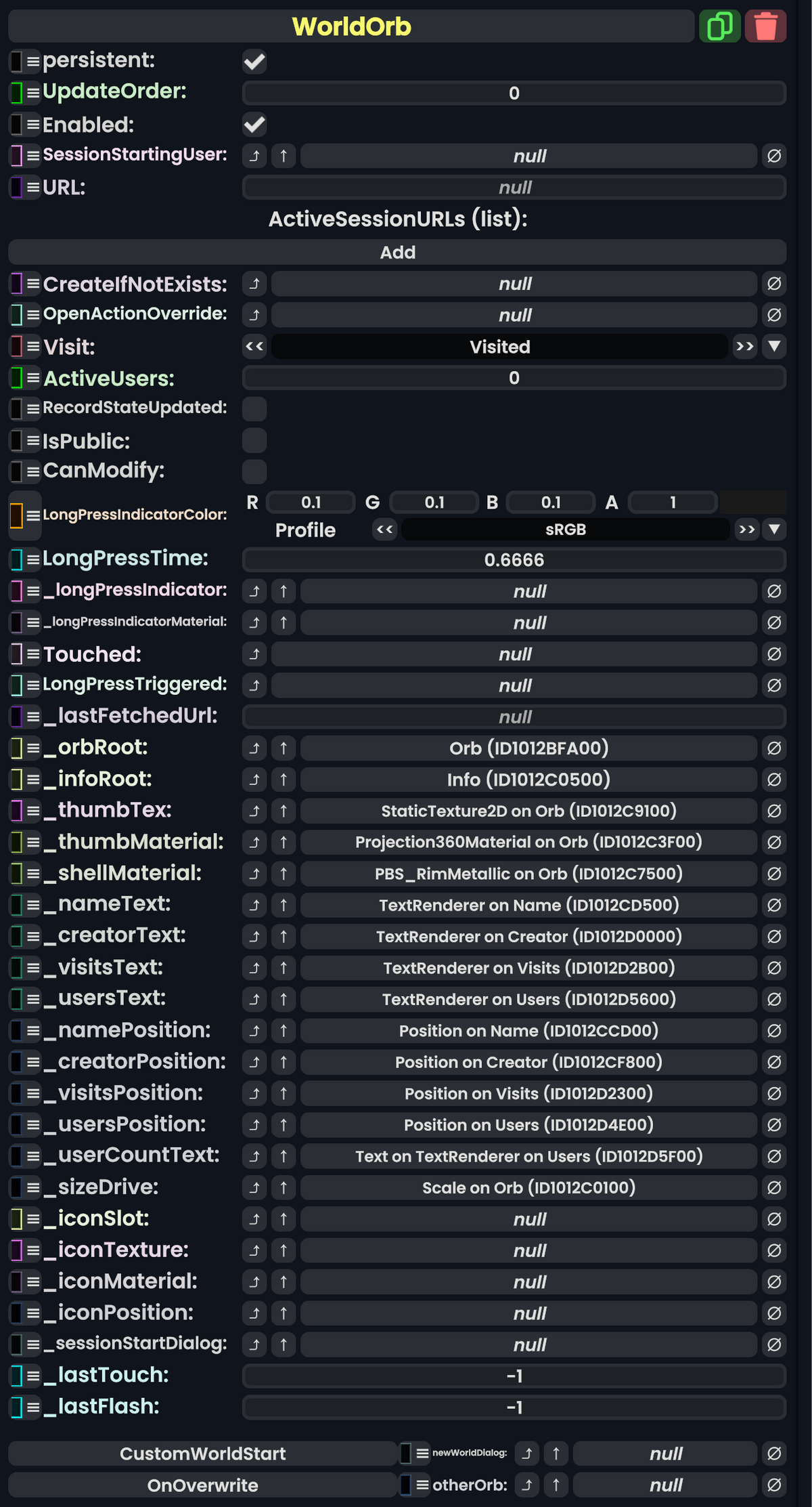Component:WorldOrb - Resonite Wiki