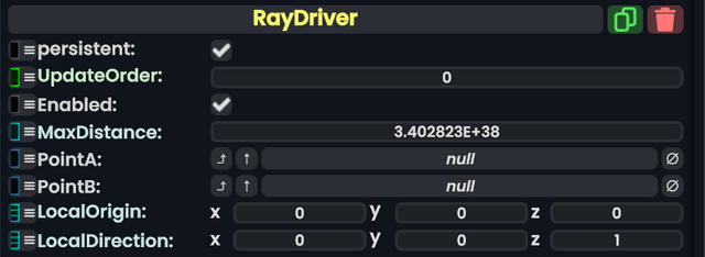 Component:RayDriver - Resonite Wiki