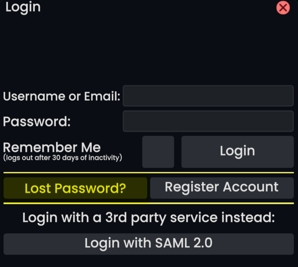 Reset Password - Resonite Wiki