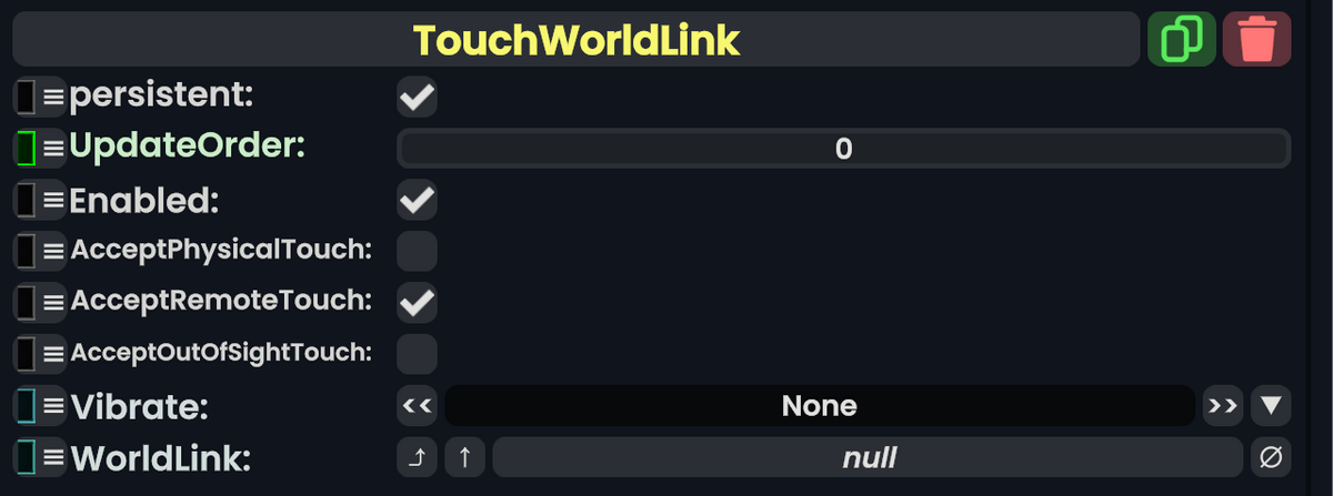Component:TouchWorldLink - Resonite Wiki