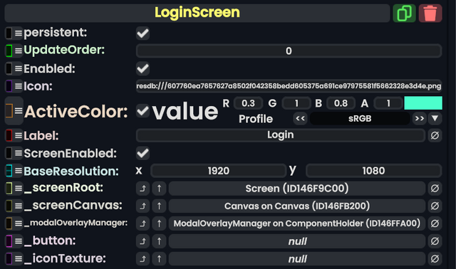 Component:LoginScreen - Resonite Wiki