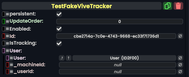 Component:TestFakeViveTracker - Resonite Wiki