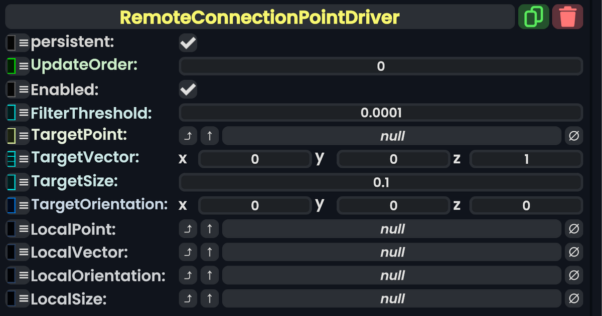 Component:RemoteConnectionPointDriver - Resonite Wiki