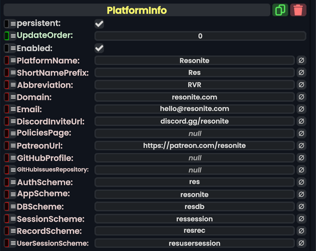 Component:PlatformInfo - Resonite Wiki