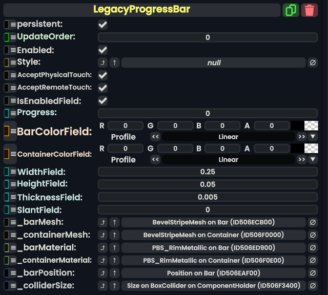 Component:LegacyProgressBar - Resonite Wiki