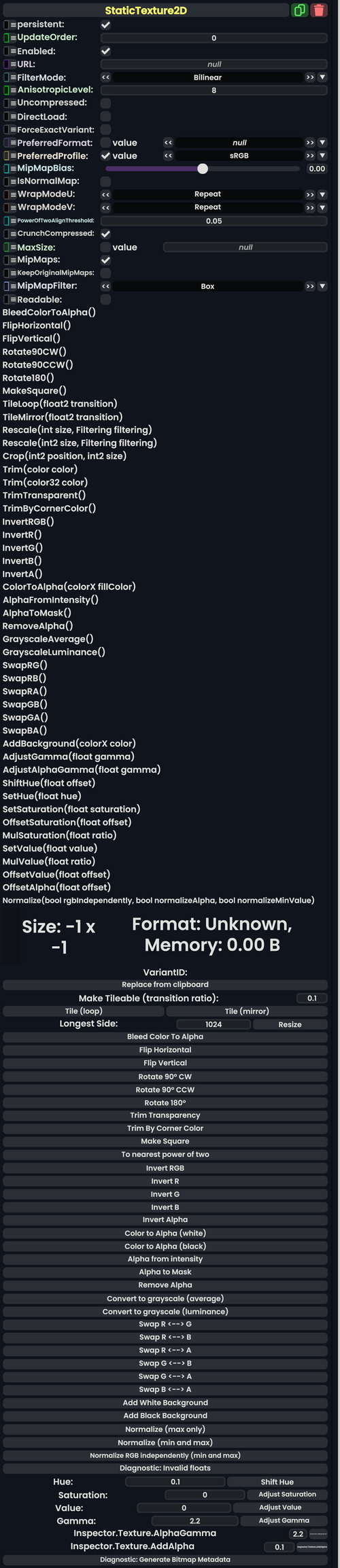 Component:StaticTexture2D - Resonite Wiki