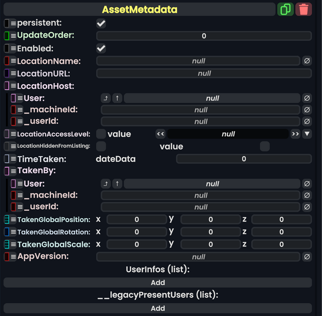 Component:AssetMetadata - Resonite Wiki