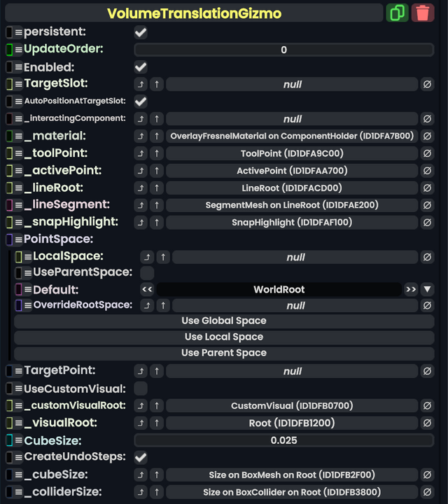 Component:VolumeTranslationGizmo - Resonite Wiki