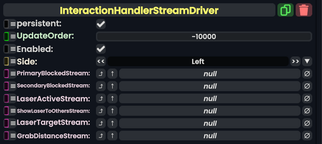 Component:InteractionHandlerStreamDriver - Resonite Wiki