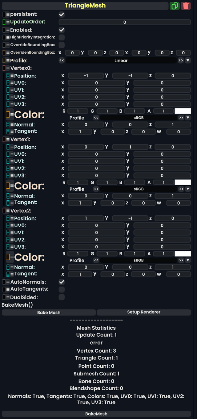 Component:TriangleMesh - Resonite Wiki
