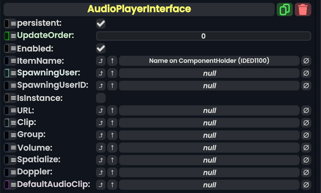 Component:AudioPlayerInterface - Resonite Wiki