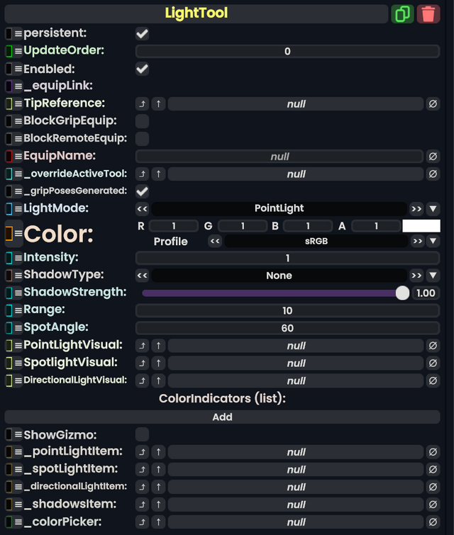 Component:LightTool - Resonite Wiki
