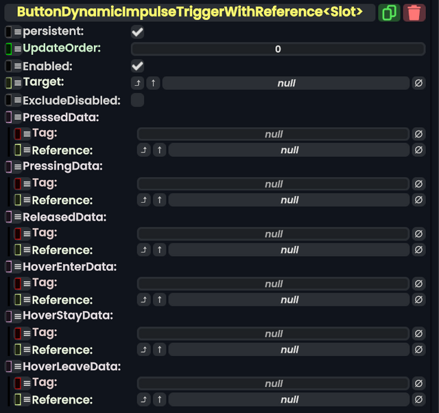 Component:ButtonDynamicImpulseTriggerWithReference - Resonite Wiki