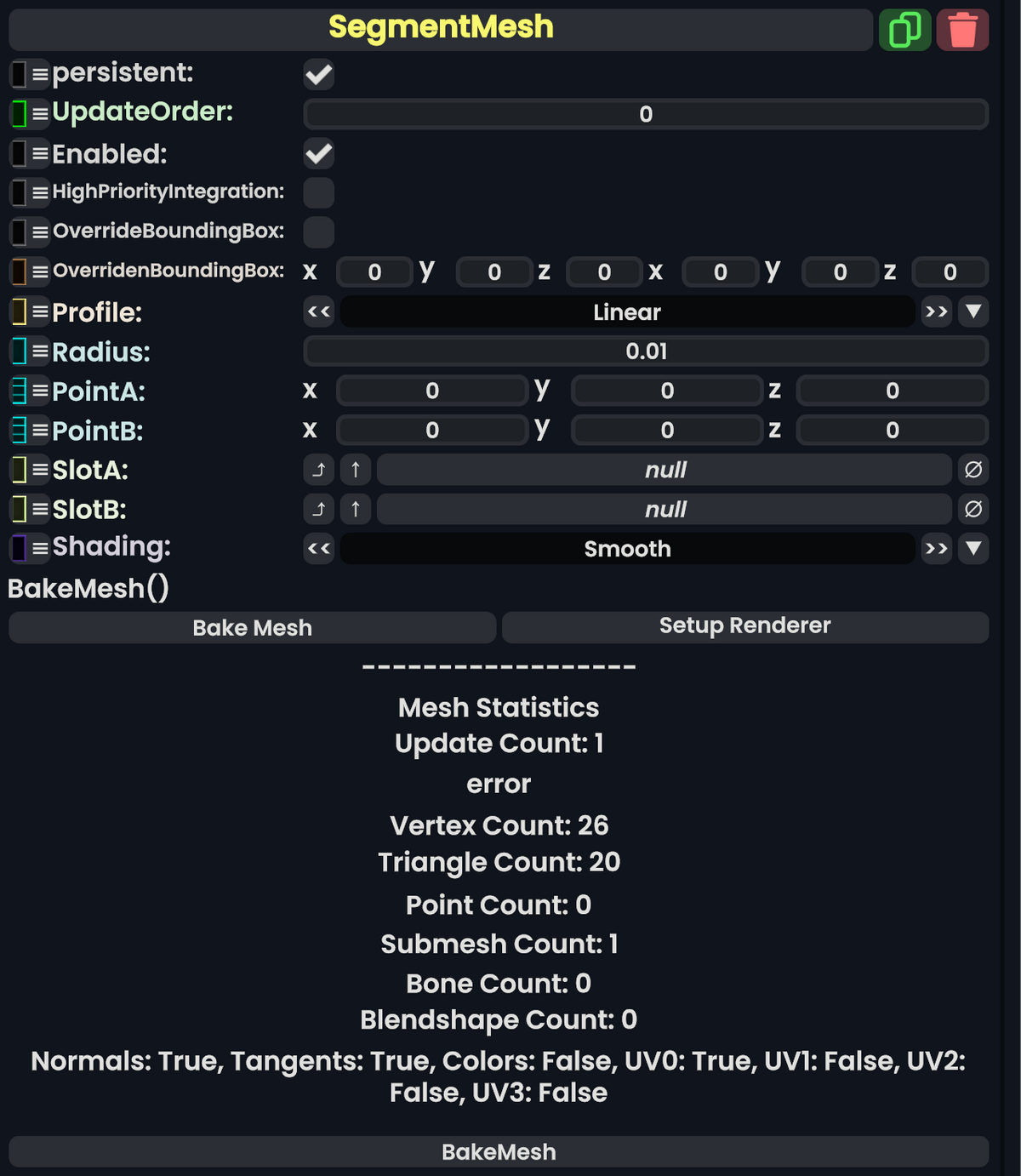 Component:SegmentMesh - Resonite Wiki