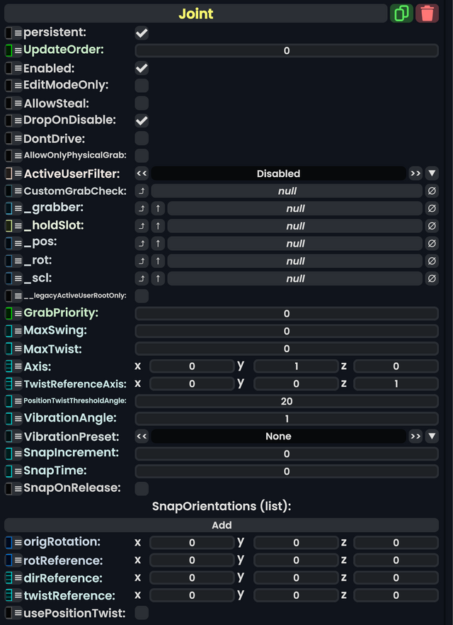 Component:Joint - Resonite Wiki