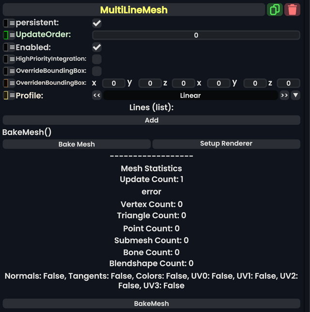Component:MultiLineMesh - Resonite Wiki