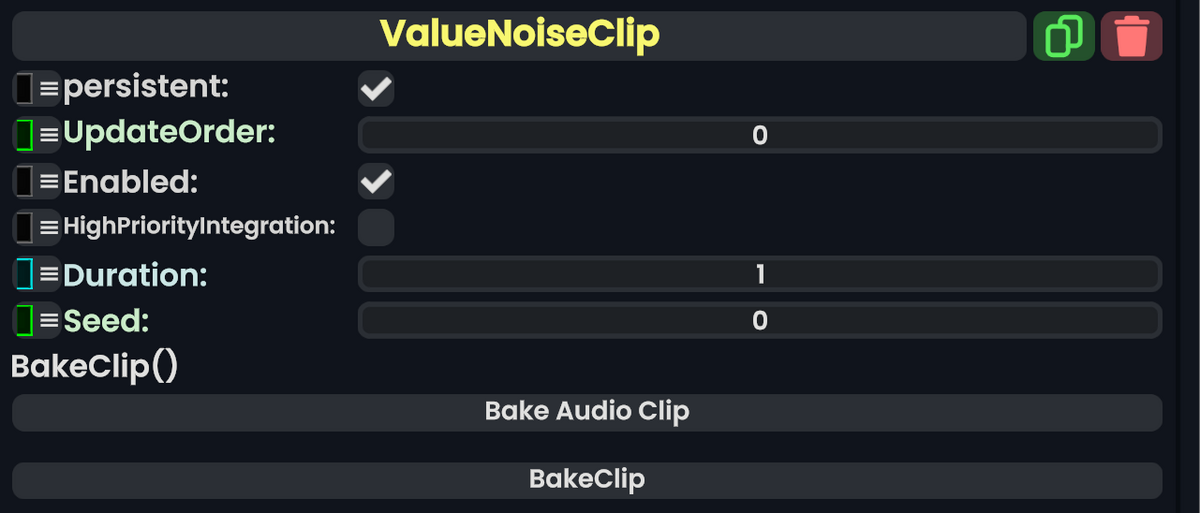 Component:ValueNoiseClip - Resonite Wiki