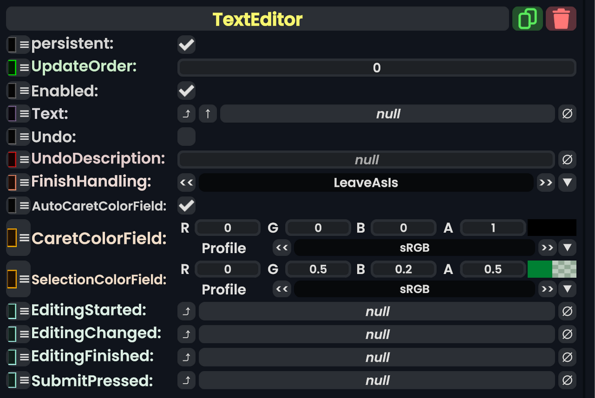 Component:TextEditor - Resonite Wiki
