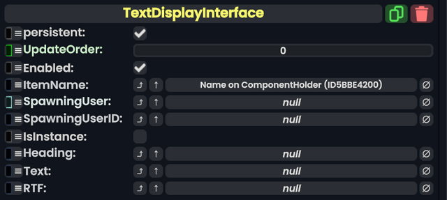Component:TextDisplayInterface - Resonite Wiki