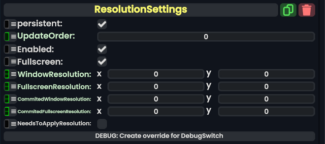 Component:ResolutionSettings - Resonite Wiki