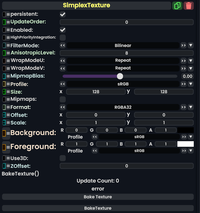 Component:SimplexTexture - Resonite Wiki