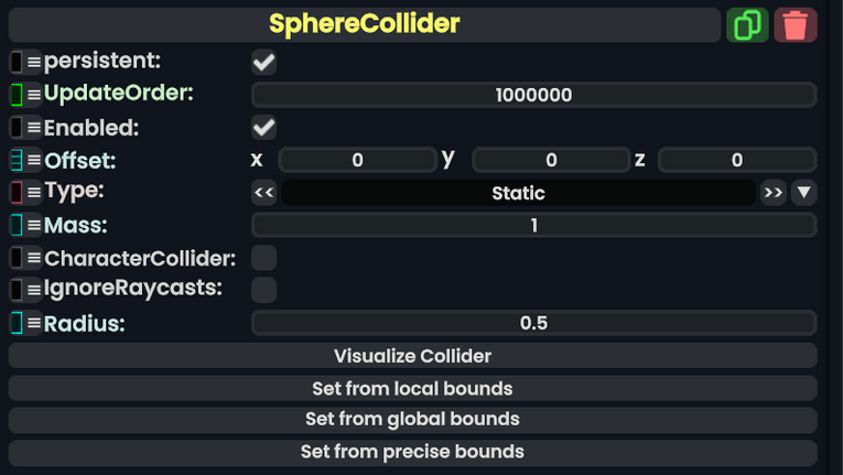Component:SphereCollider - Resonite Wiki