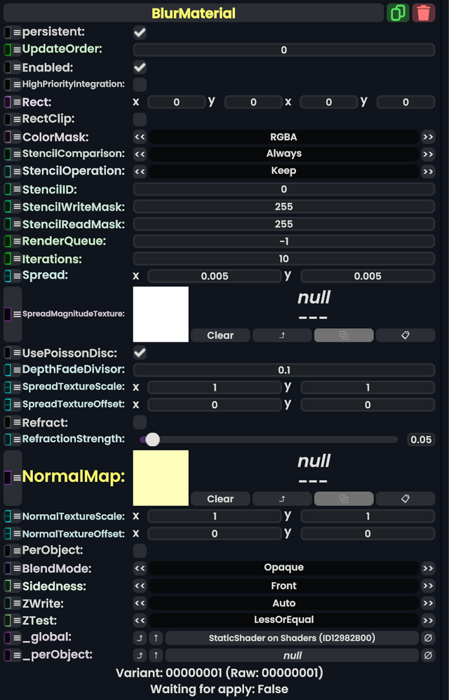 Component:BlurMaterial - Resonite Wiki