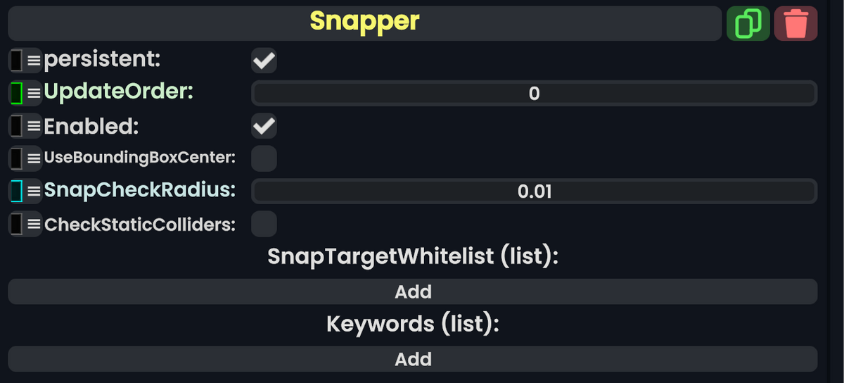 Component:Snapper - Resonite Wiki