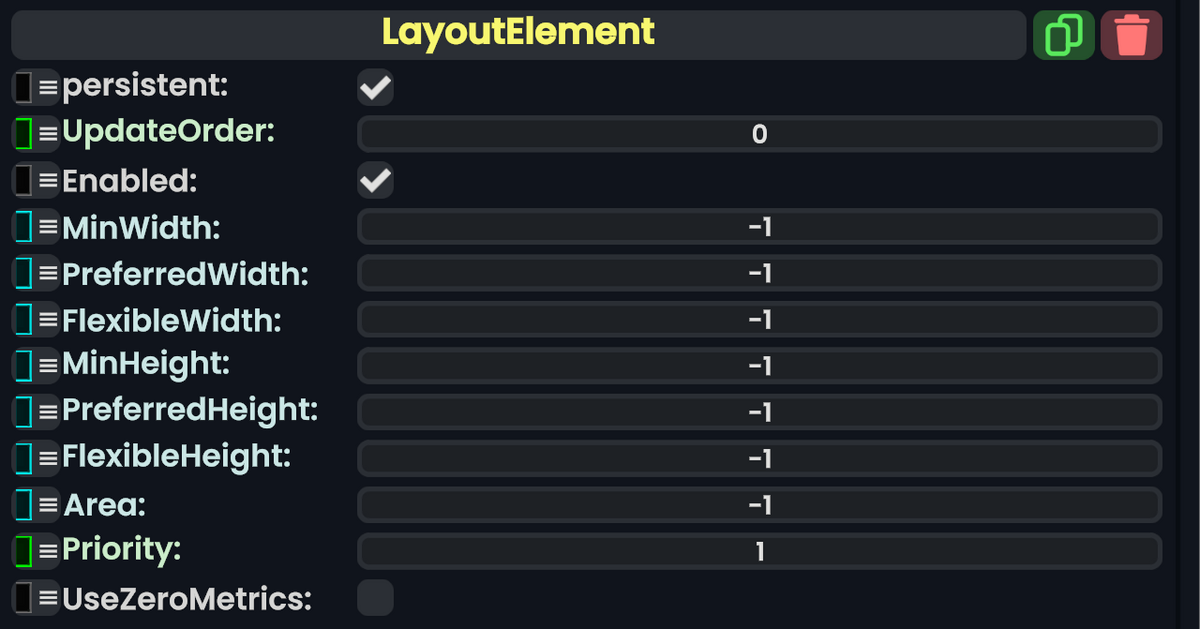 Component:LayoutElement - Resonite Wiki