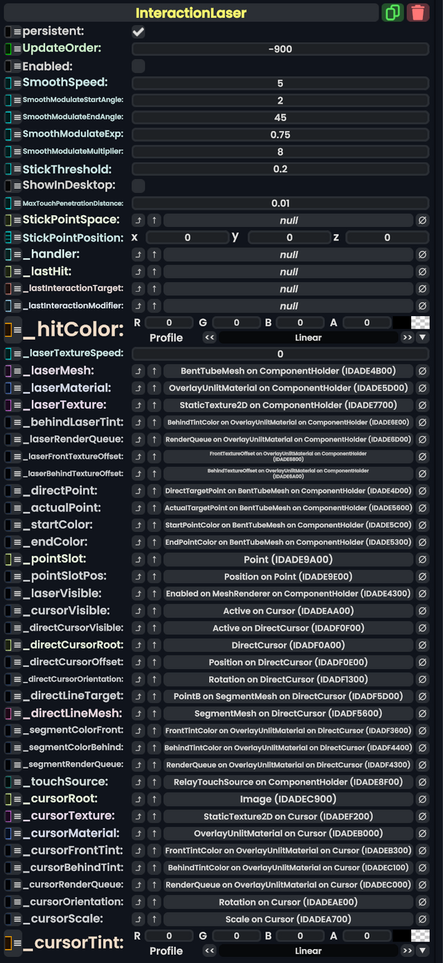 Component:InteractionLaser - Resonite Wiki