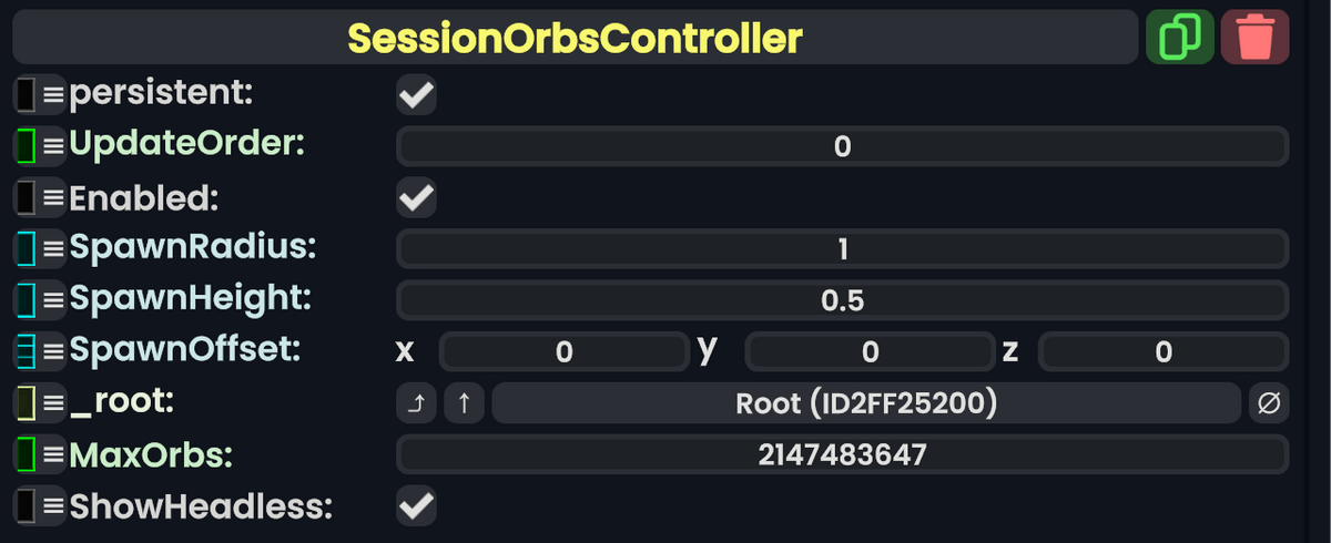 Component:LegacySessionOrbsController - Resonite Wiki
