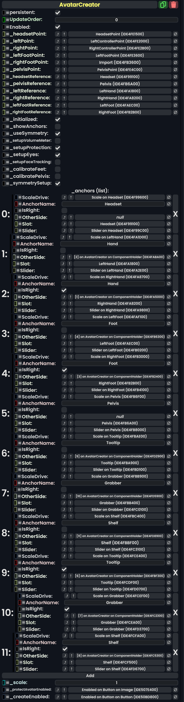 Component:AvatarCreator - Resonite Wiki