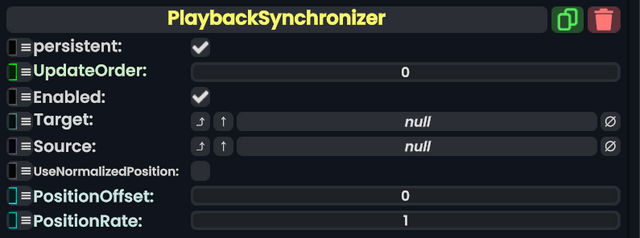 Component:PlaybackSynchronizer - Resonite Wiki