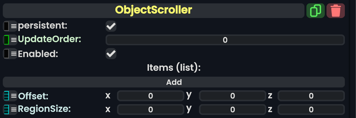 Component:ObjectScroller - Resonite Wiki