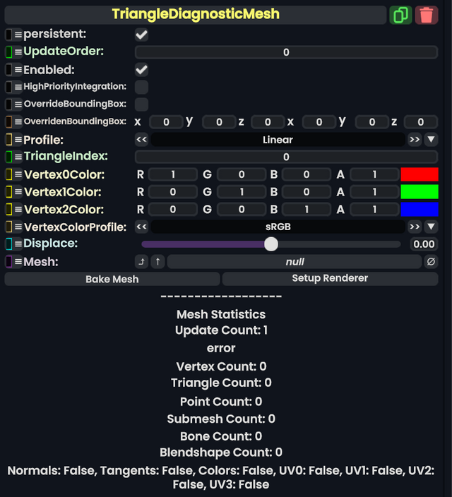 Component:TriangleDiagnosticMesh - Resonite Wiki