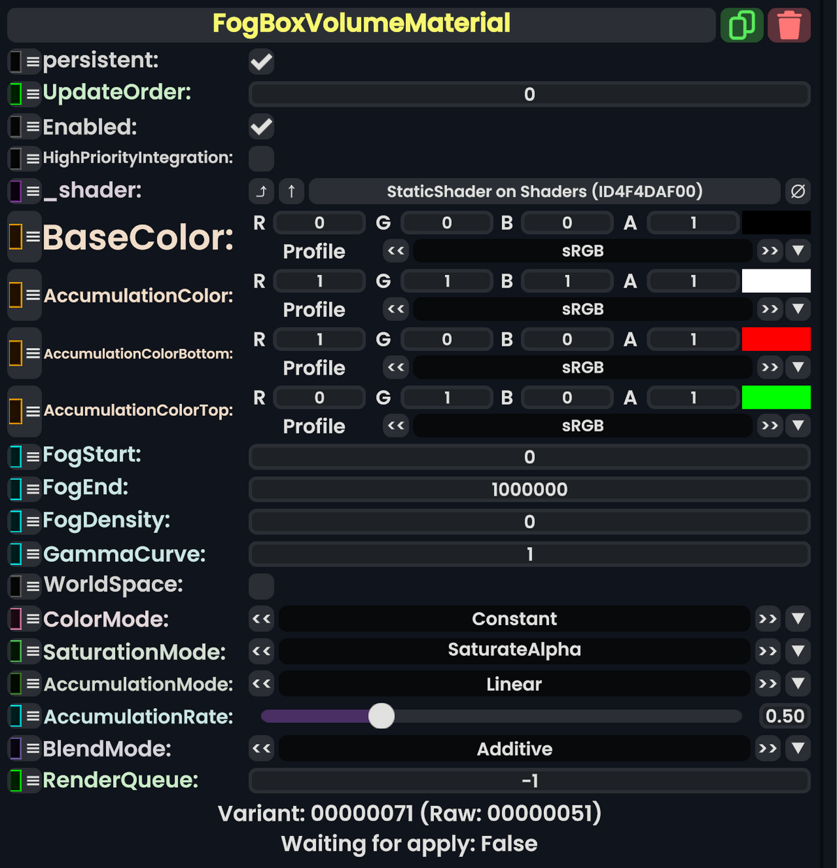 Component:FogBoxVolumeMaterial - Resonite Wiki