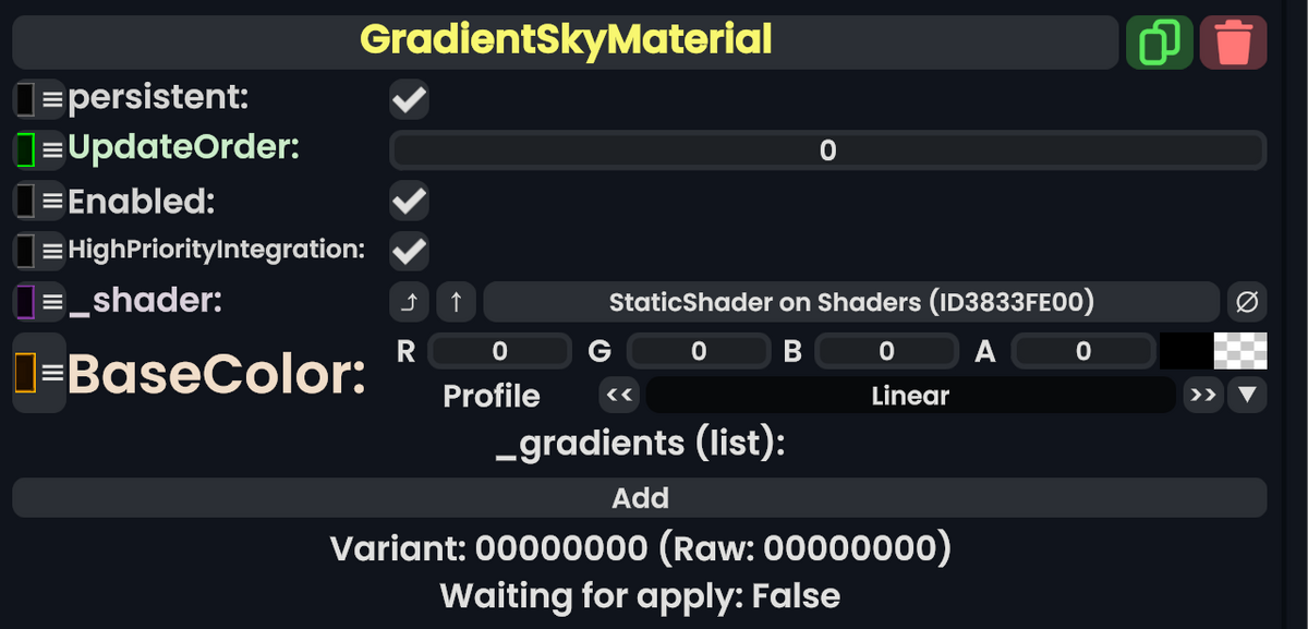 Component:GradientSkyMaterial - Resonite Wiki