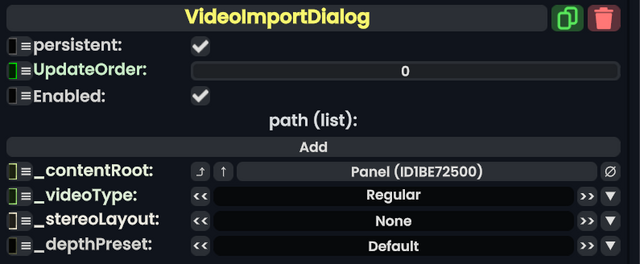Component:VideoImportDialog - Resonite Wiki
