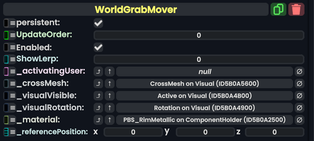 Component:WorldGrabMover - Resonite Wiki